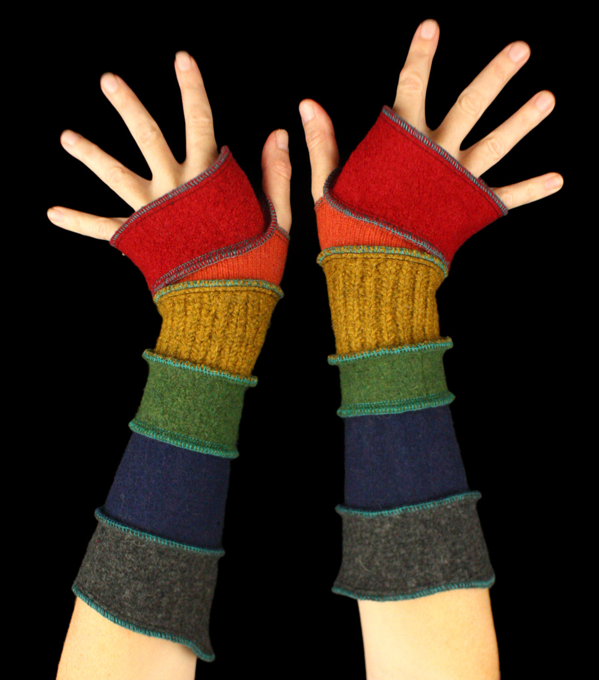 Arm Warmers - made from upcycled sweaters – katwise